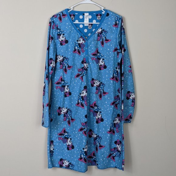 Disney | Intimates & Sleepwear | Disney Minnie Mouse Long Sleeve ...